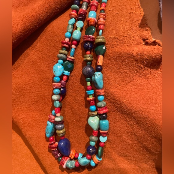 Jewelry | Spectacular Double Strand Unique Necklace | Poshmark